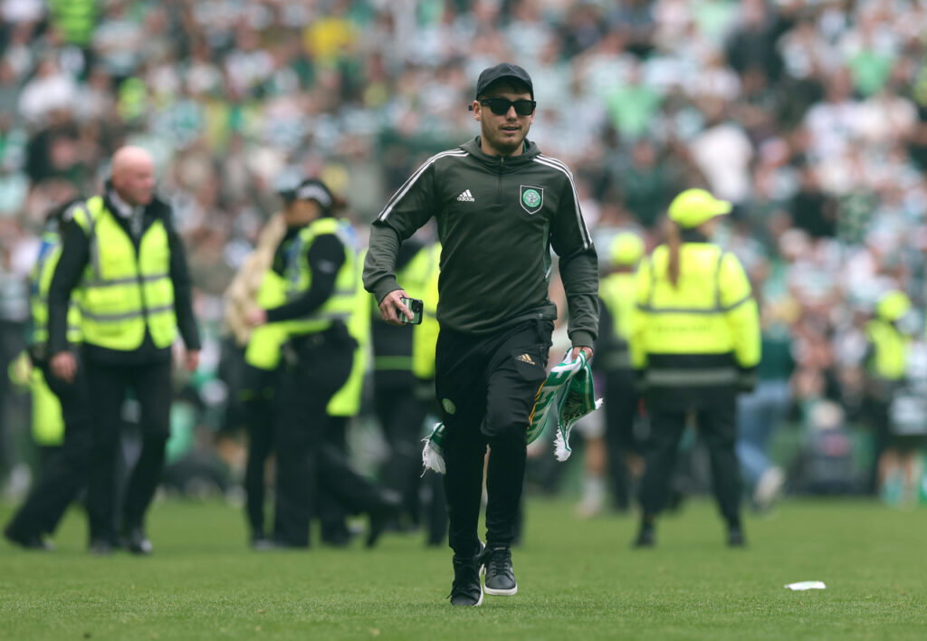 PFA Scotland issue statement following Celtic Park pitch invasion ...